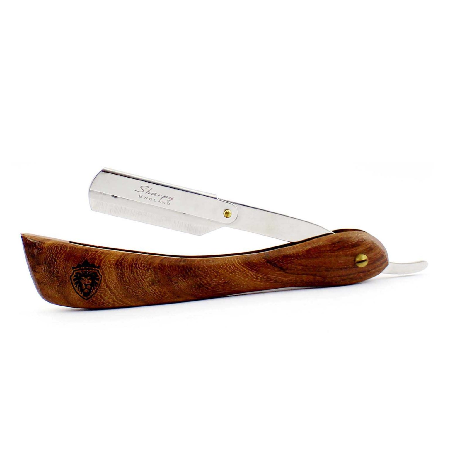 Wooden Barber Cut Throat Shaving Razor RS2-WD - Sharpy England ...