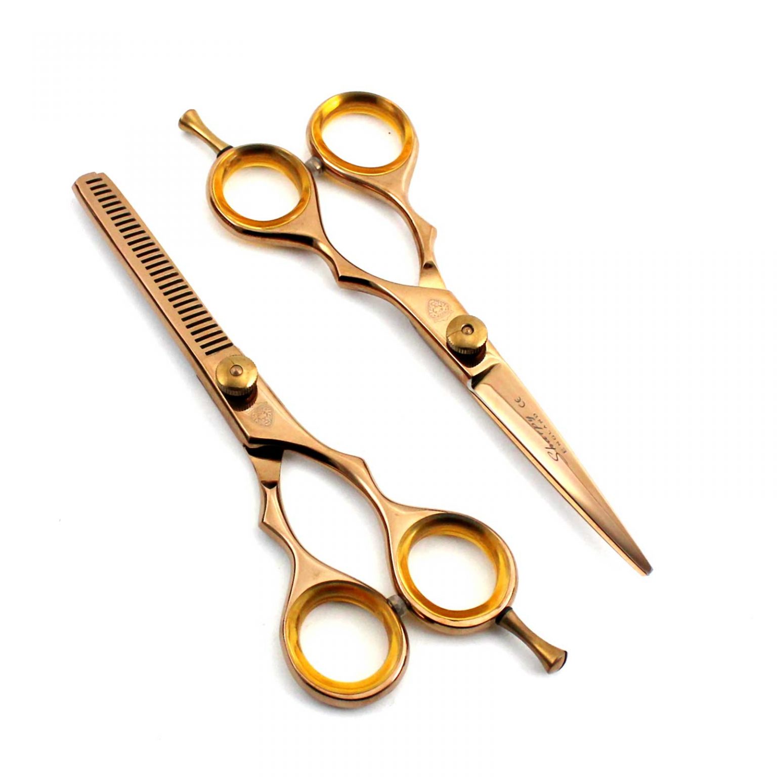 Barber Hairdressing Scissors Set 5.5" SBC-252 - Sharpy England ...